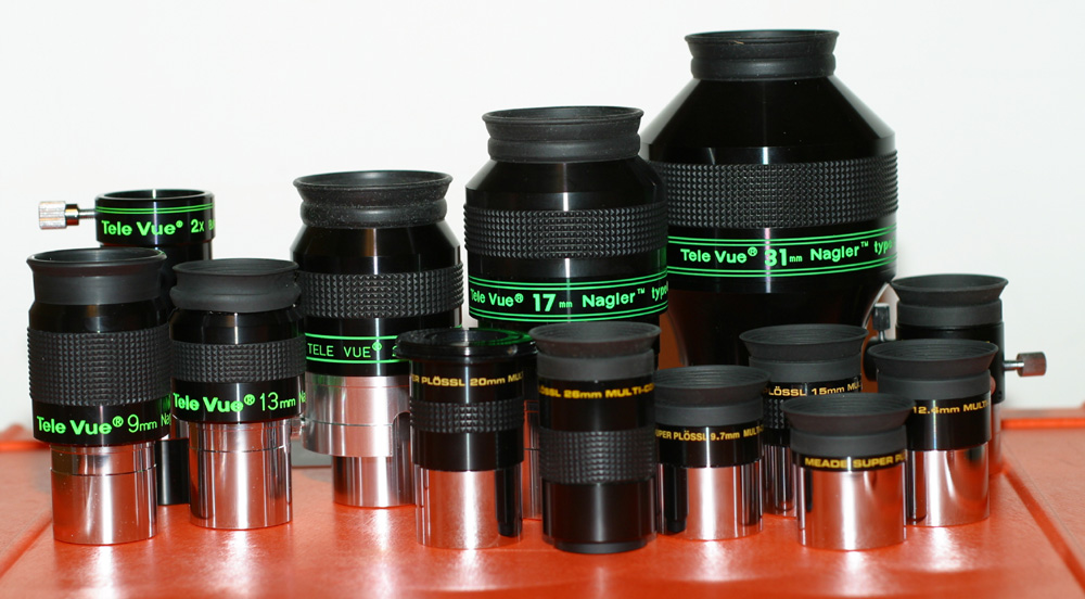 Figure 28 Photograph Of Sometypical Telescope Eyepieces There Is A